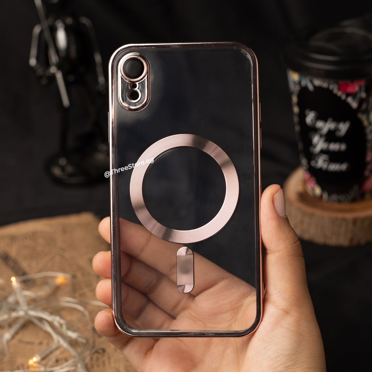 Glossy Magsafe Camera Protection Case iPhone XR