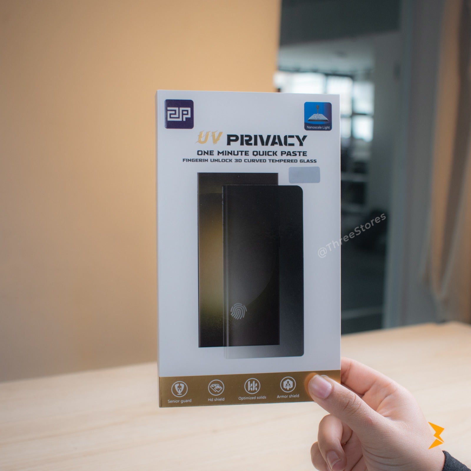 2P UV Privacy Glass Screen Protector Samsung S24 Ultra