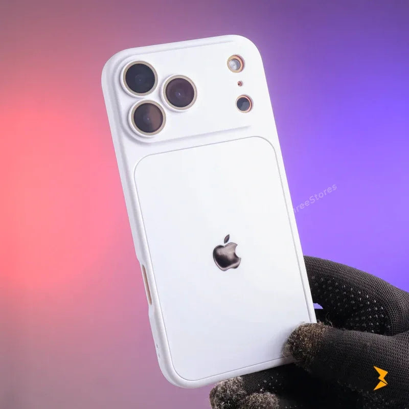 Copper Silicone Camera Protection Case iPhone 17 Pro Max