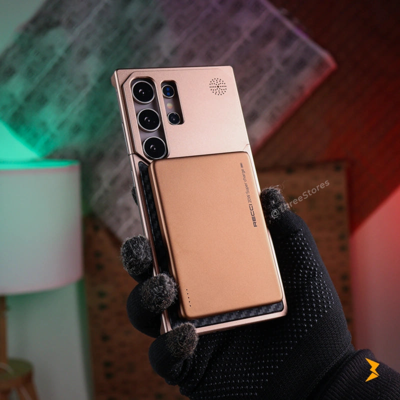 Fanshi Carbon Back Magsafe Case Samsung S24 Ultra