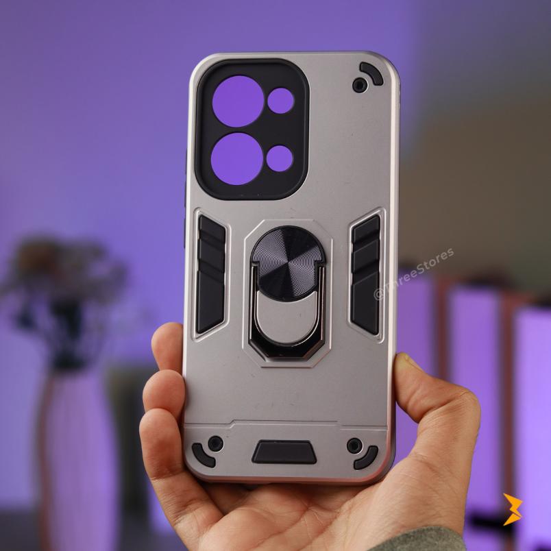 Iron Armor Stand Case Oppo Reno 13