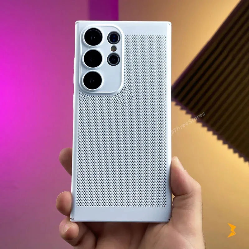 Lattice Heat Camera Protection Case Samsung S25 Ultra