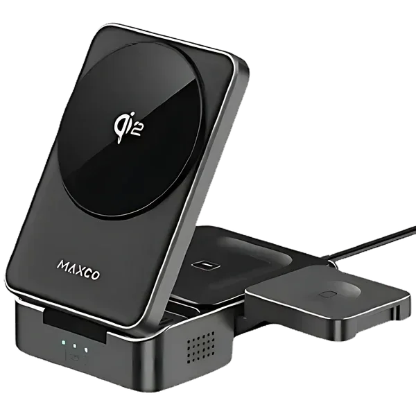 Maxco 3 in 1 Magnetic Wireless Charger 15W MW13