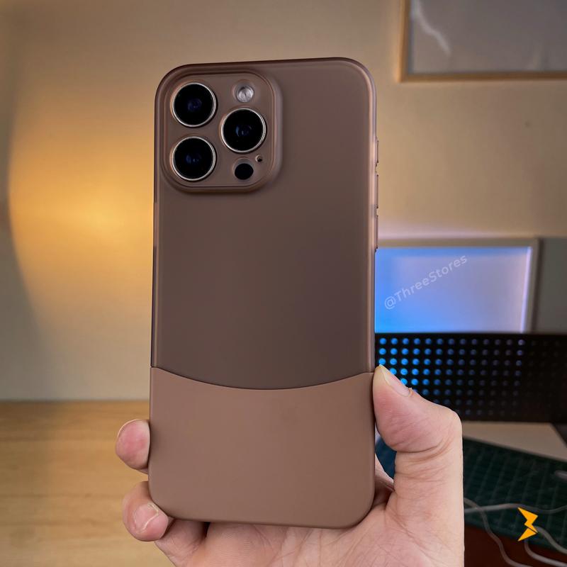 Split Semi-Transparent Case iPhone 12 Pro Max