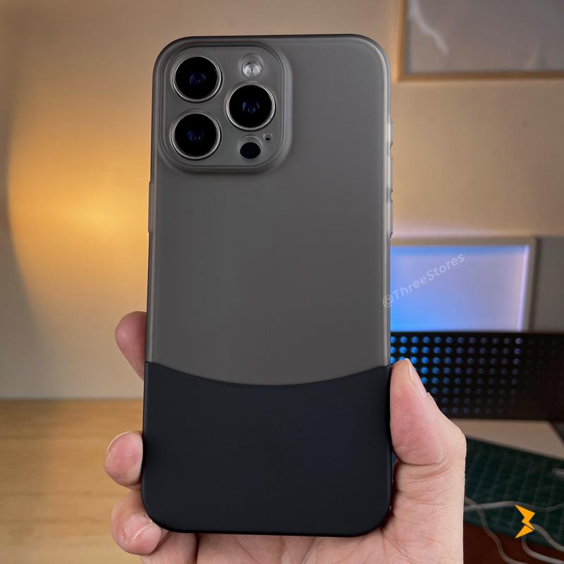 Split Semi-Transparent Case iPhone 14 Pro Max