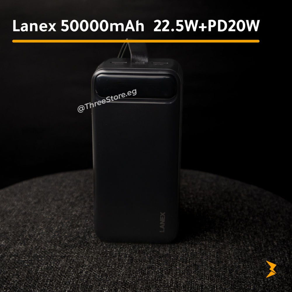 Lanex Power Bank Fast Charging Energy Station 50000mAh LP22